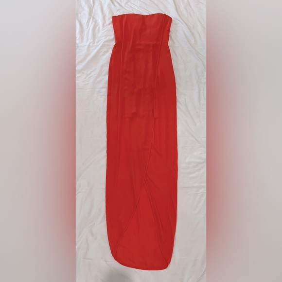 BCBGMaxAzria | Dresses | Bcbgmaxazria Strapless Maxi Dress | Poshmark